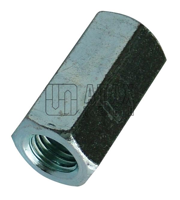 Matice prodlužovací M16 x 48 DIN 6334 zinek bílý ATAX Tech Eshop ...